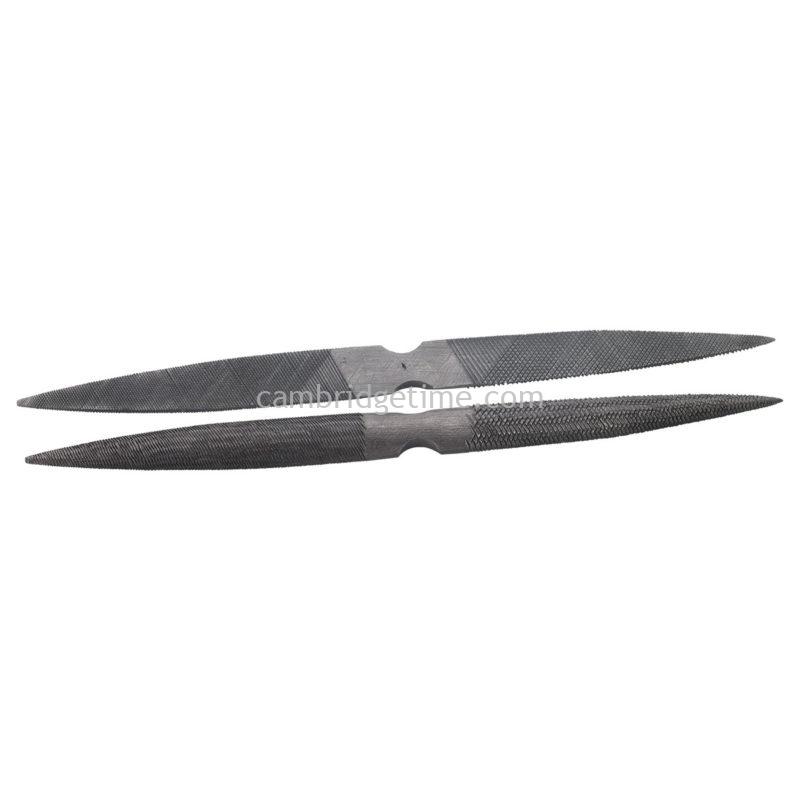 8” Double Ended Half Round Wax File – Cambridge Time Spares