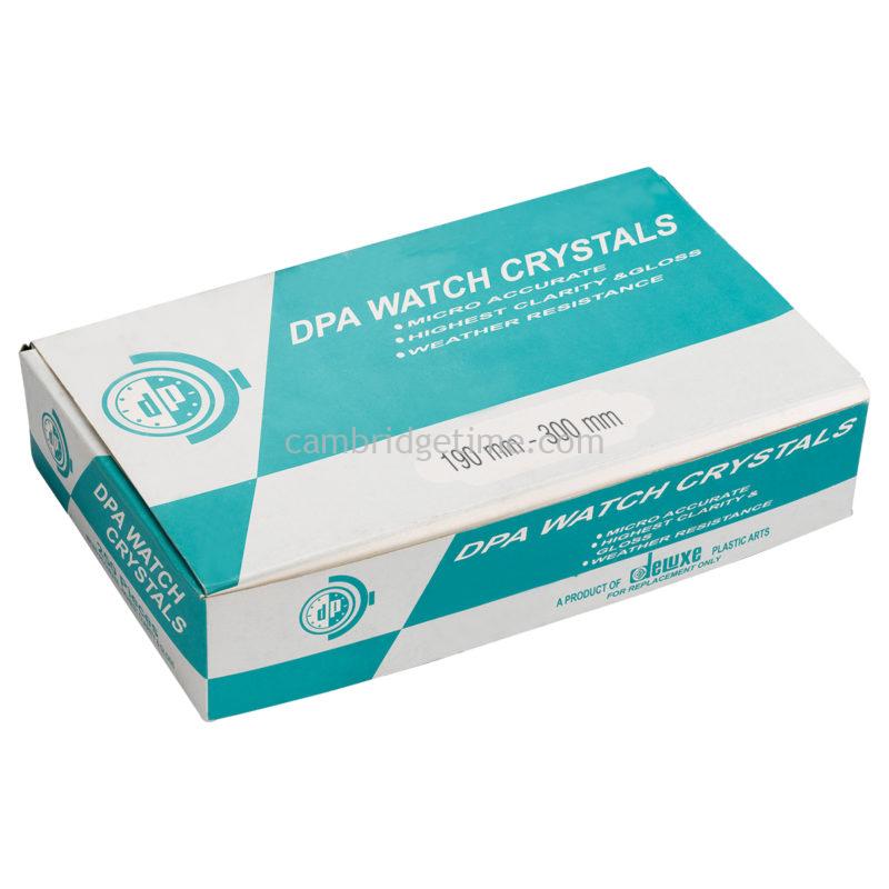 Plastic Glass Watch Crystals (Deluxe Brand) – Cambridge Time Spares