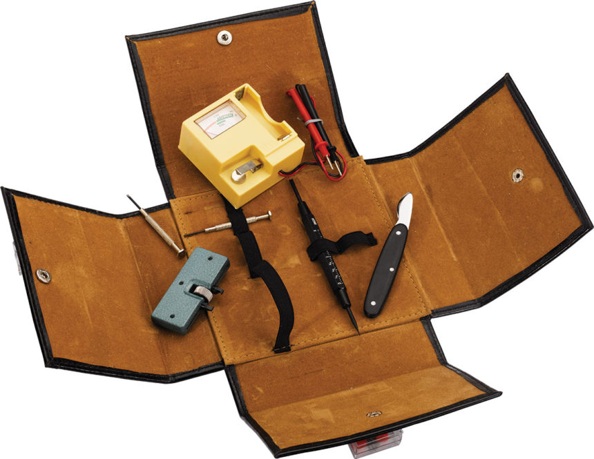 Professional Tool Kit for Battery Checking & Changing – Cambridge Time ...