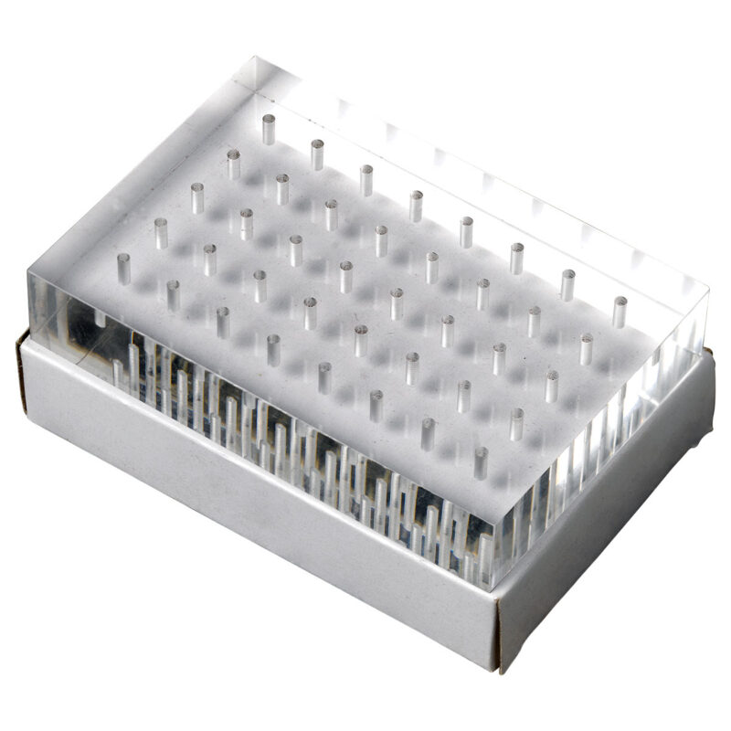 Acrylic Bur Stand with 40 Holes – Cambridge Time Spares